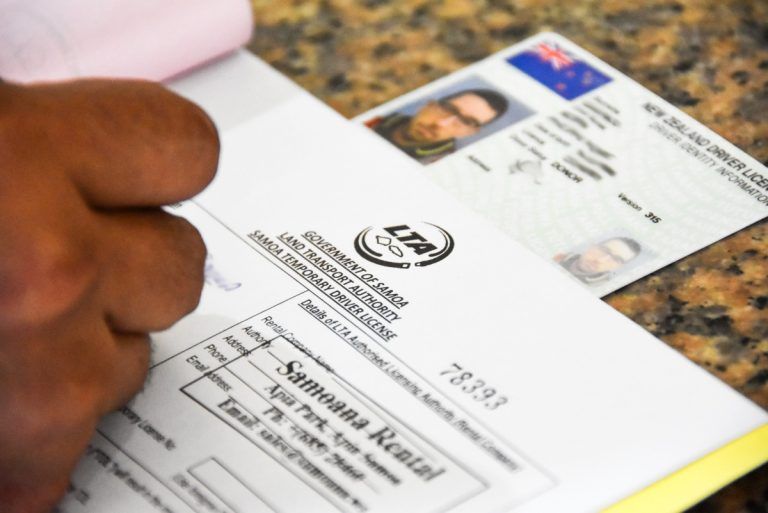 How to Get a Samoa Temporary Driver's License - Samoa Pocket Guide
