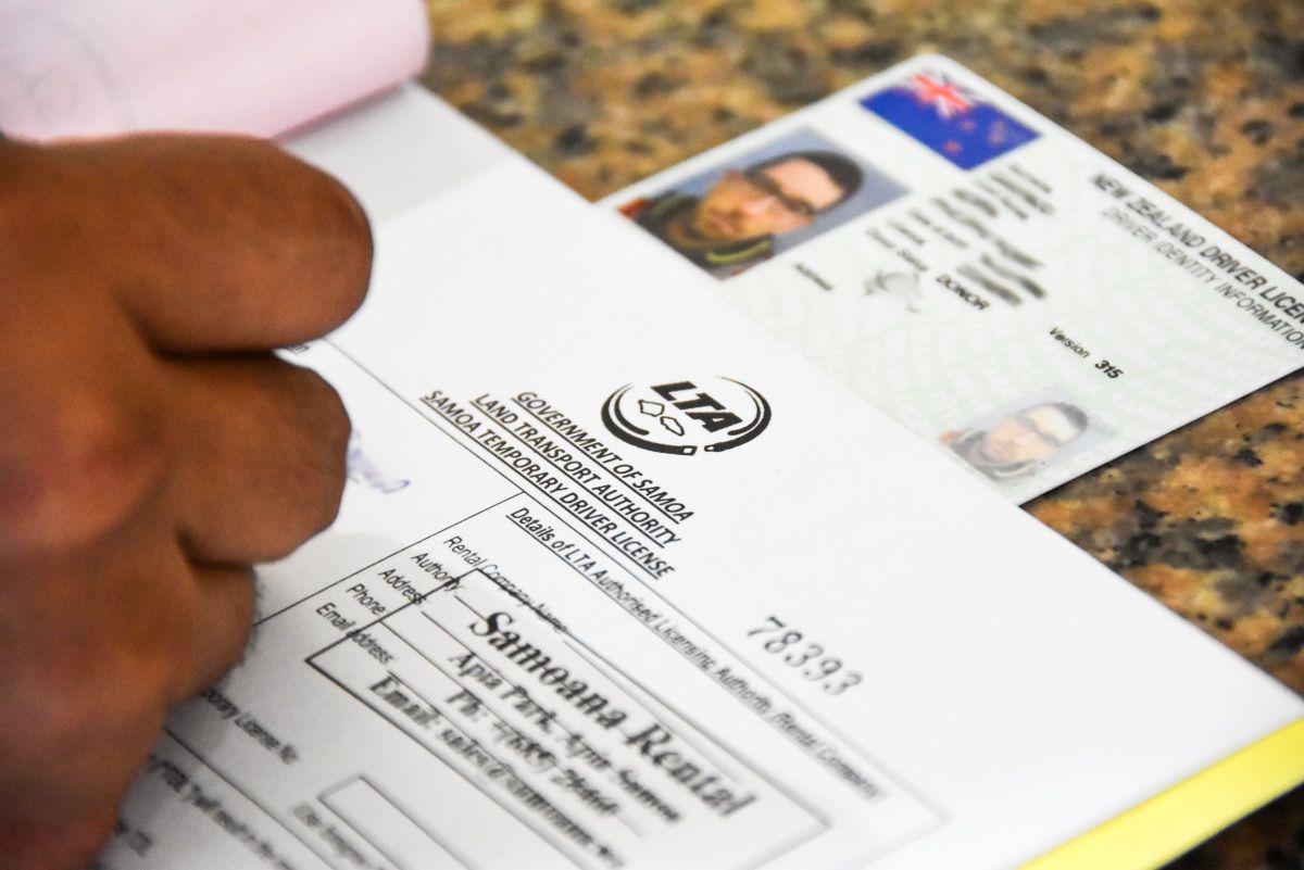 How to Get a Samoa Temporary Driver's License - Samoa Pocket Guide