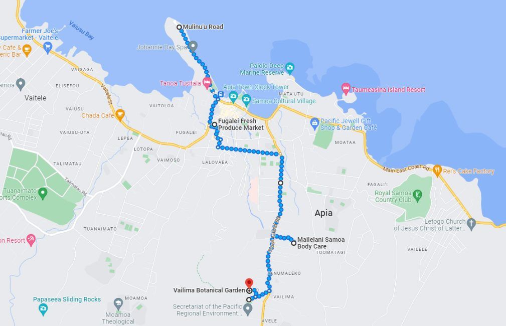 A Self-Guided Tour of Apia: One Day Itinerary - Samoa Pocket Guide